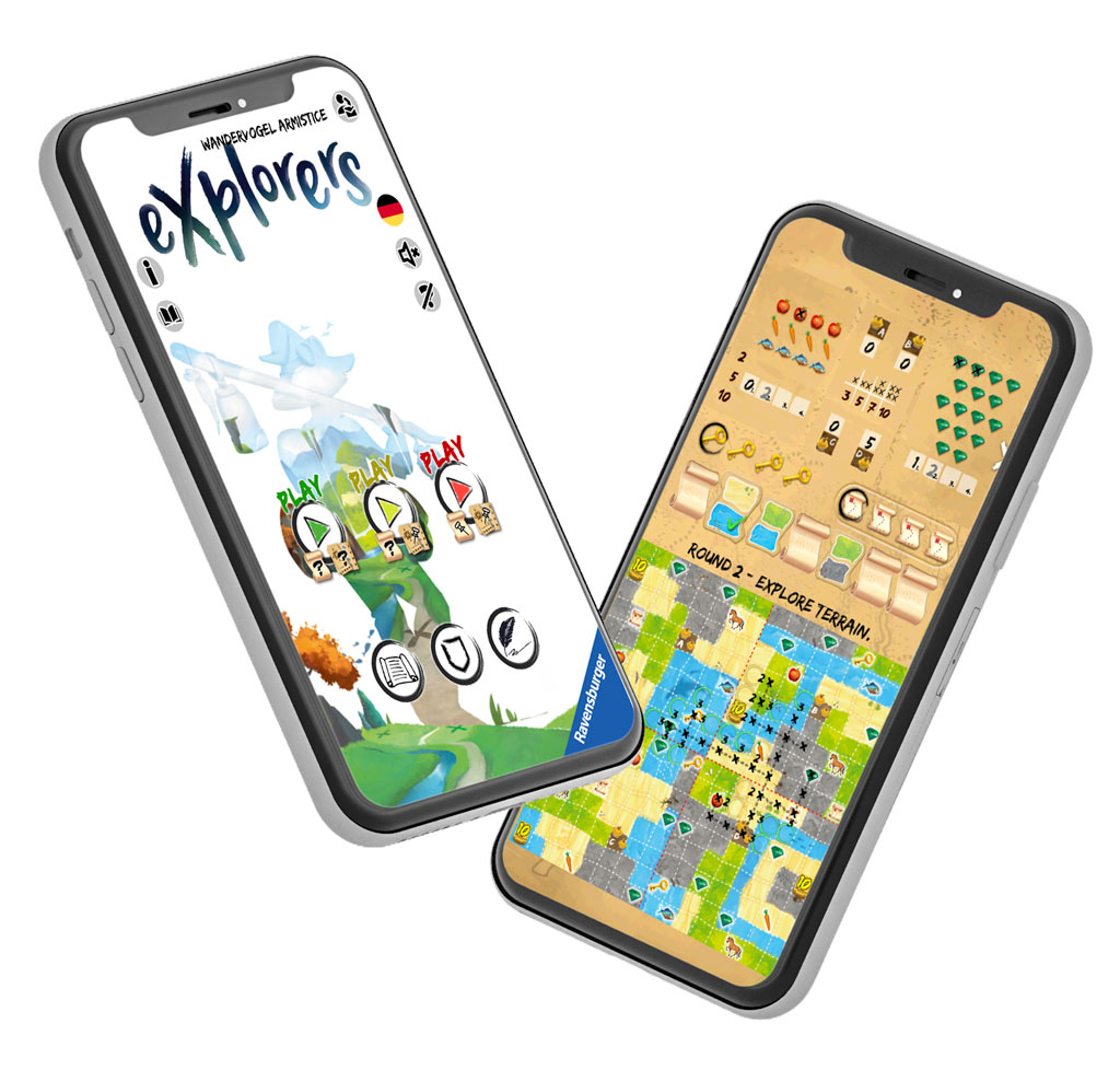 Explorers jetzt auch als APP – BrettspielWelt Magazin